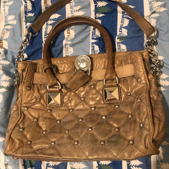 Michael Kors | Bags | Authentic Michael Kors Purse With Lock | Poshmark
